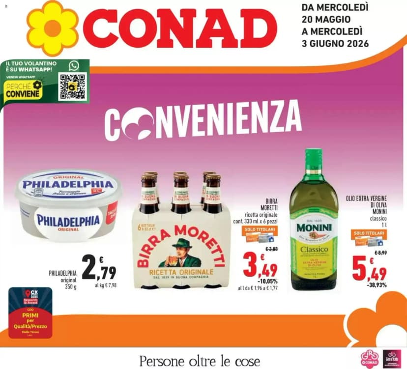 Anteprima Volantino Conad: Offerte valide dal 17 al 30 Giugno 2026 ...